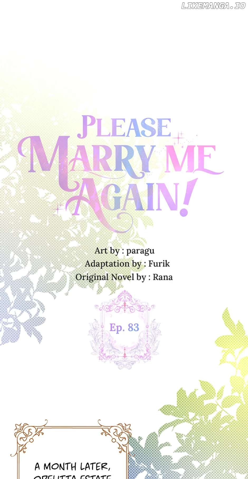 Please Marry Me Again, Husband! Chapter 83, Please Marry Me Again, Husband! Chapter 83 Page 1 ...