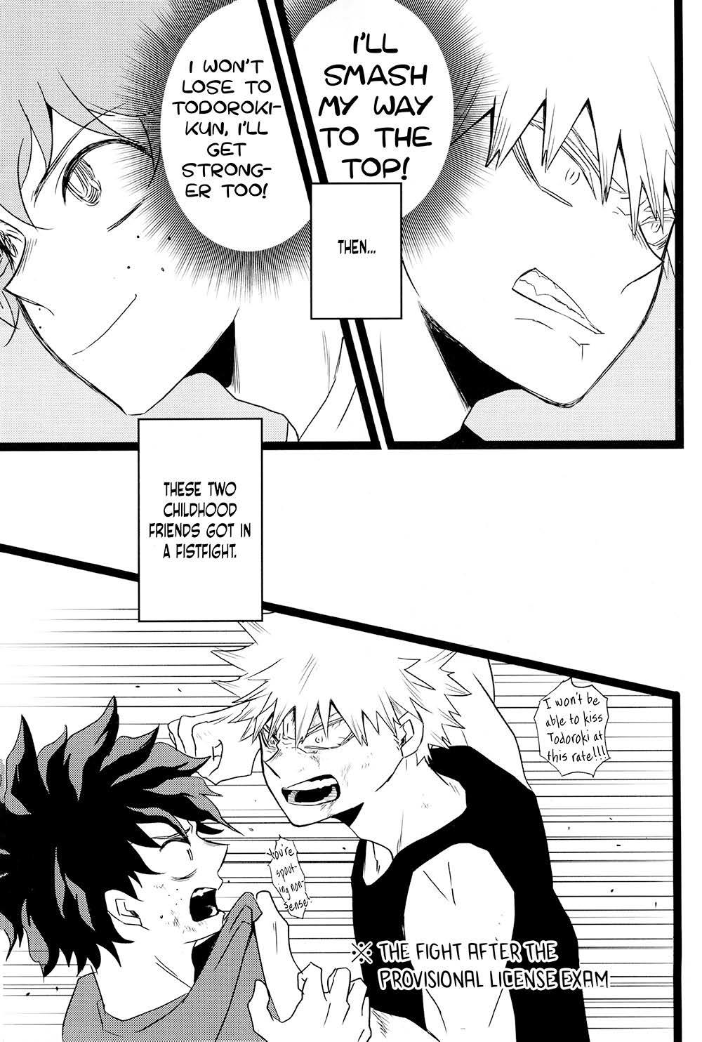 Boku No Hero Academia - Kiss Made Tooi Manga (Doujinshi) Chapter 2 Page ...