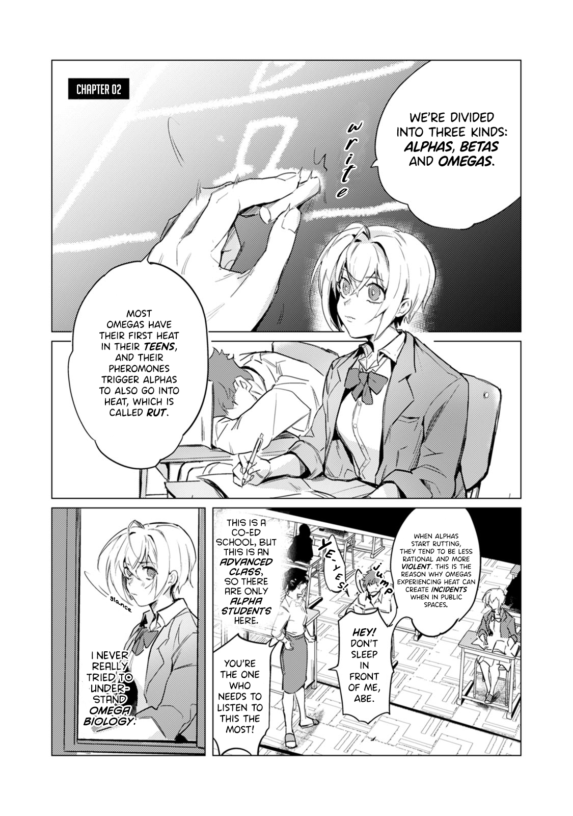 Alpha no JK Dakedo Konyakusha ga Omega no Sensei de Asoko ga Taihendesu ...