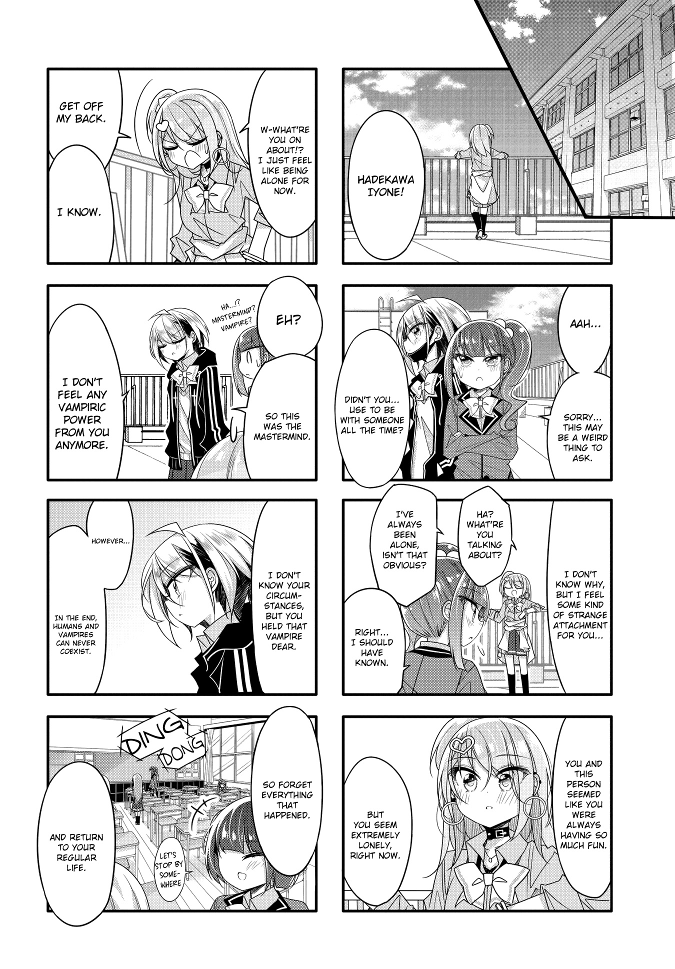 Gyaru To Nekura No Kyuuketsu Kankei Chapter 23, Gyaru To Nekura No ...