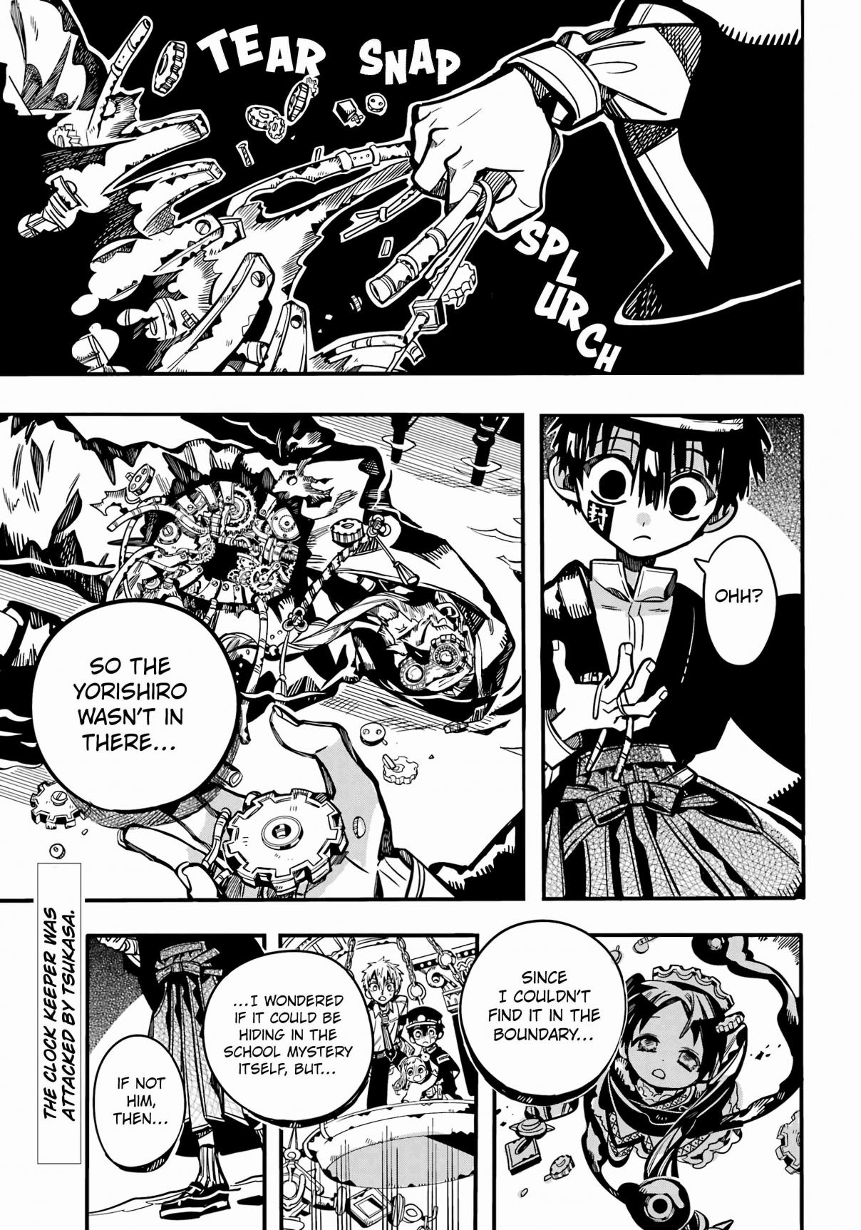 Jibaku Shounen Hanako-kun 110, Jibaku Shounen Hanako-kun 110 Page 2 ...