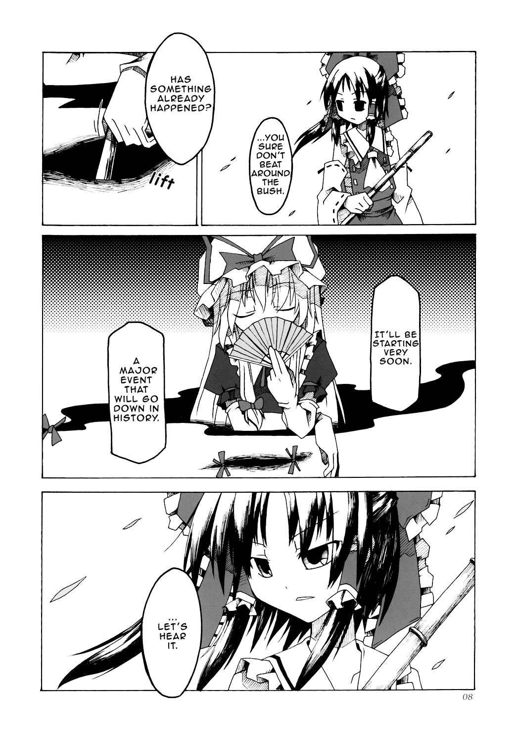 Touhou - Gensou no Kyoukai, Hakurei no Kekkai - Border of Phantasm ...